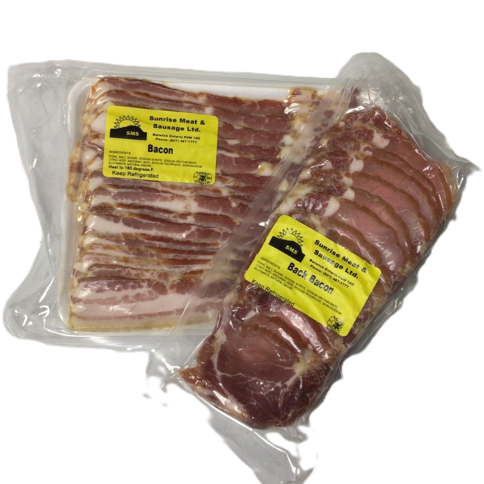 Bacon - Meats - Sunrise Meat & Sausage - AgriTech North