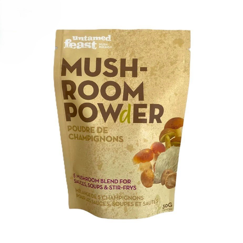 Five Mushroom Blend Powder - Gluten-Free & Vegan Friendly
